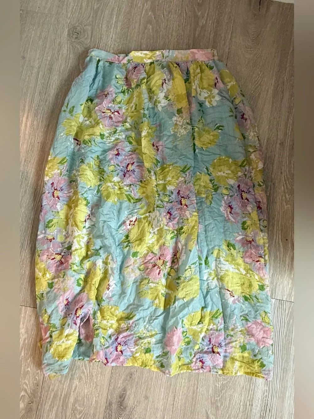 Calypso St. Barth | Skirts | Calypso St Barth Light Blue Floral Maxi ...